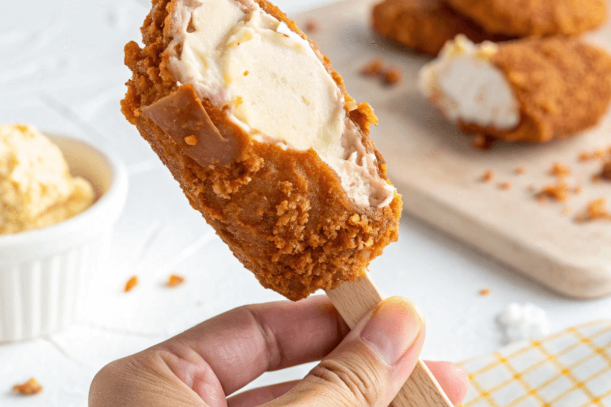 Fried Chicken Ice Cream: Sweet Meets Savory Delight