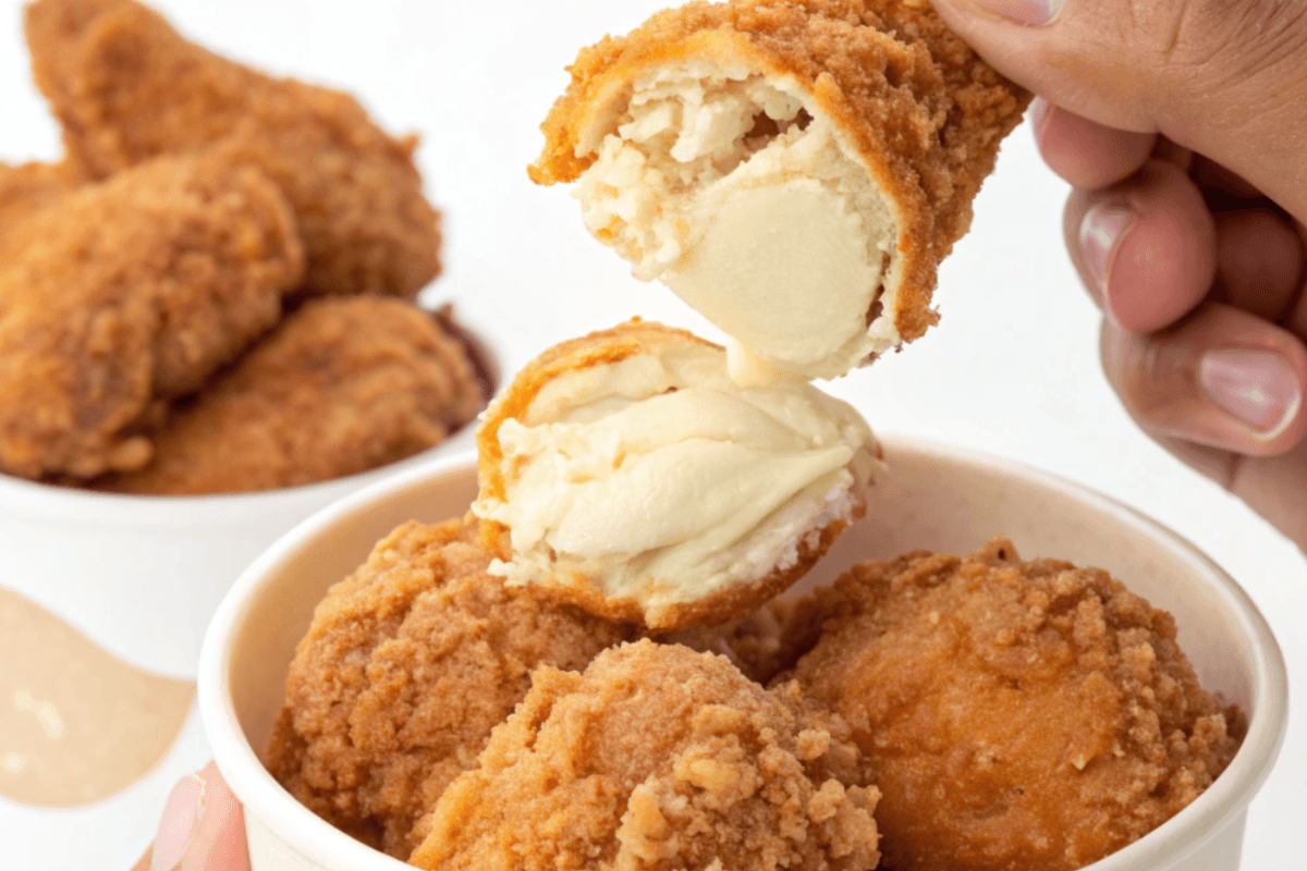 Fried Chicken Ice Cream: Sweet Meets Savory Delight
